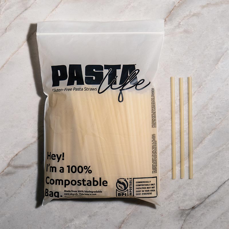 PASTA LIFE® Pasta Straws - Biodegradable Straws | Wholesale | Colorful