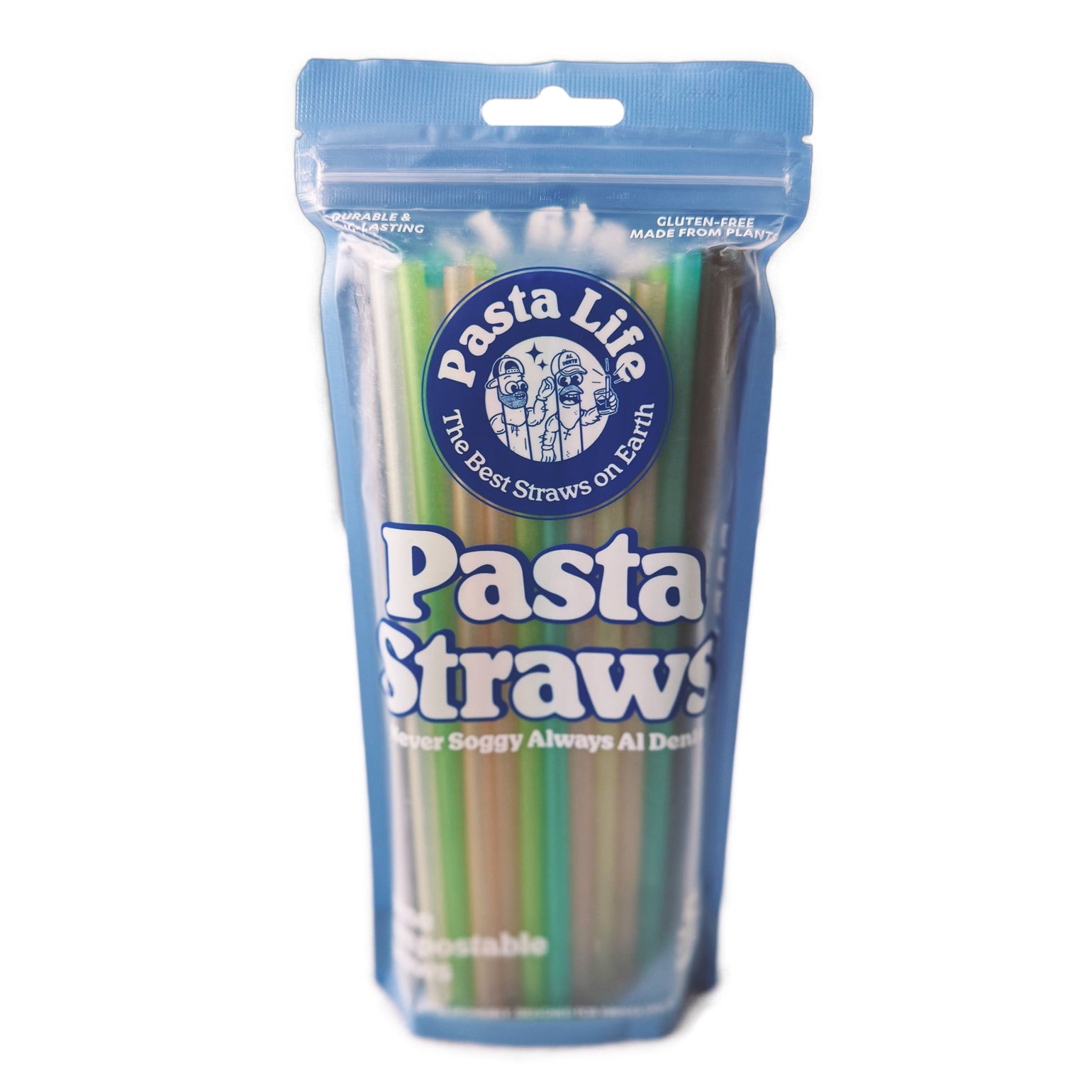 Pasta Straws by PASTA LIFE® | Biodegradable straws for drinks | Bulk