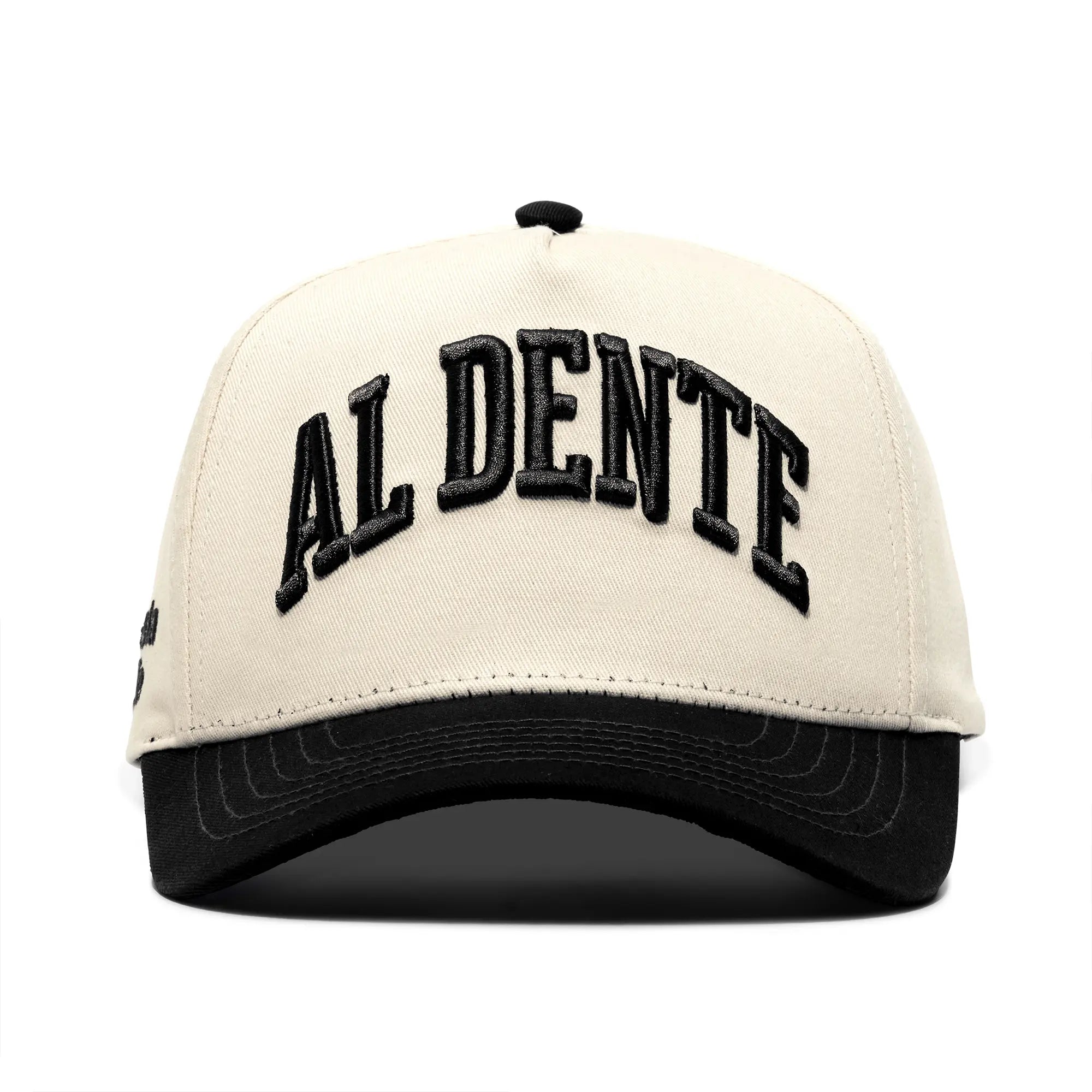 AL DENTE Hat II – Premium 3D Embroidered Snapback in Black or Espresso ...