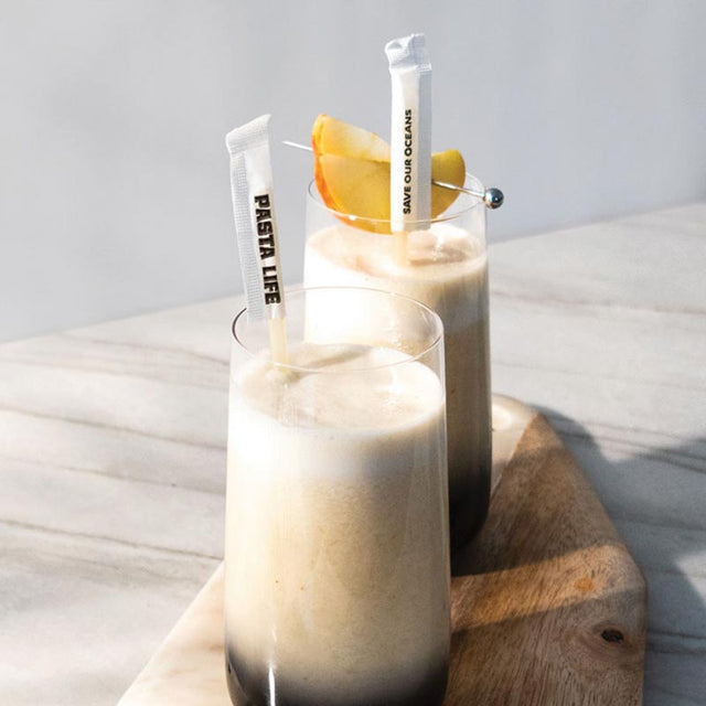 Pasta Straws by PASTA LIFE® | Biodegradable straws for drinks | Bulk